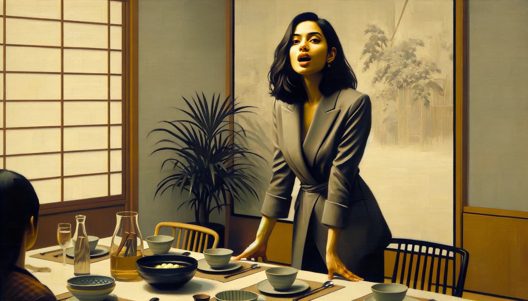 Learn Japanese: bangohan ha nanzi goro desu ka. - At about what time is ...