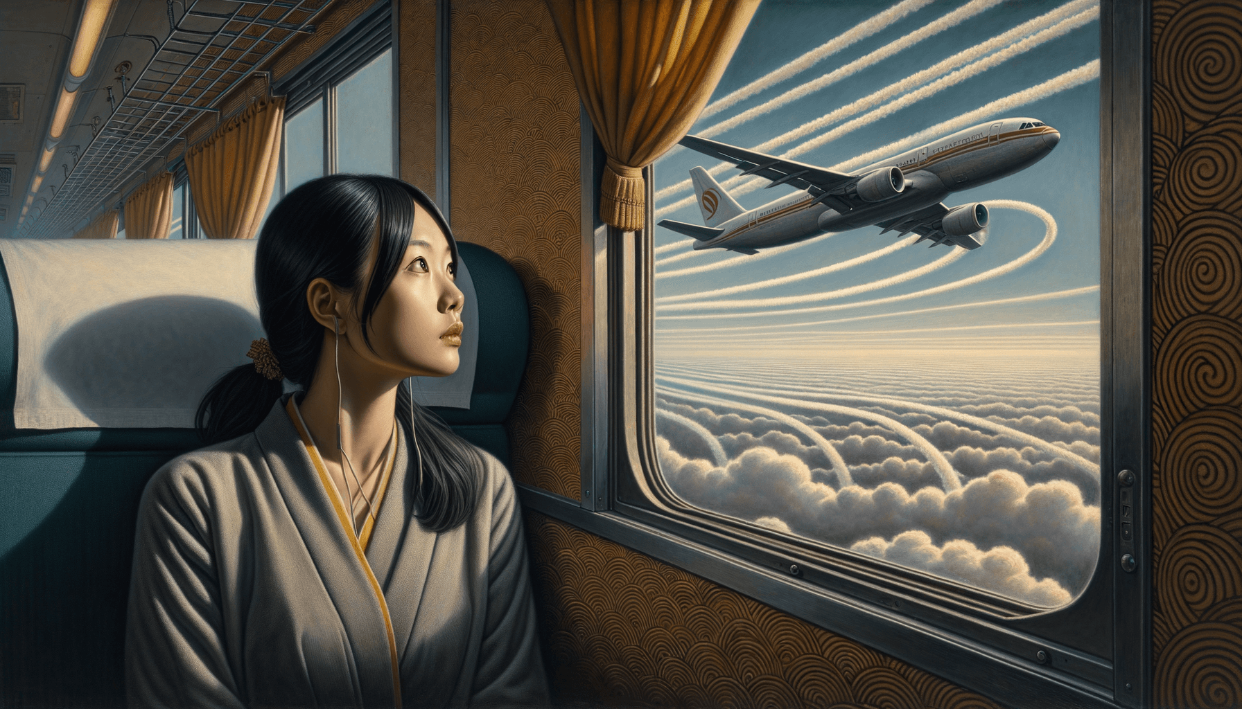 Learn Japanese: hikouki ni norenakute, densya de ikimasita. - I couldn ...